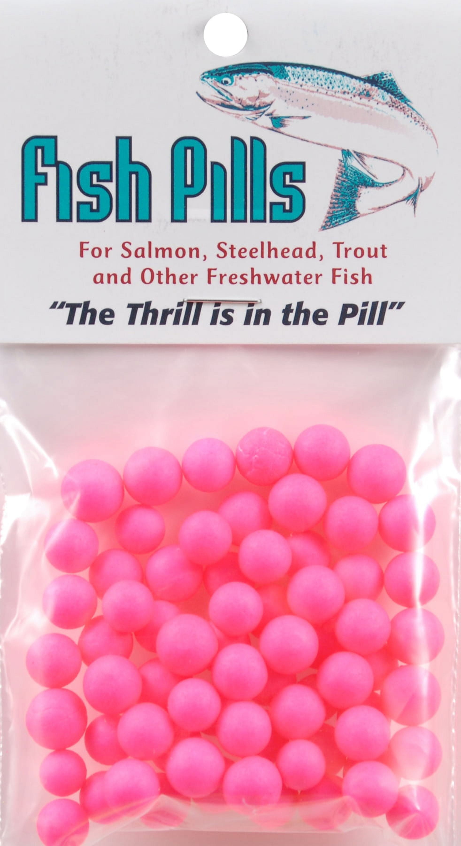 Mad River Fish Pills Florescent Pink Size #2 - Walmart.com