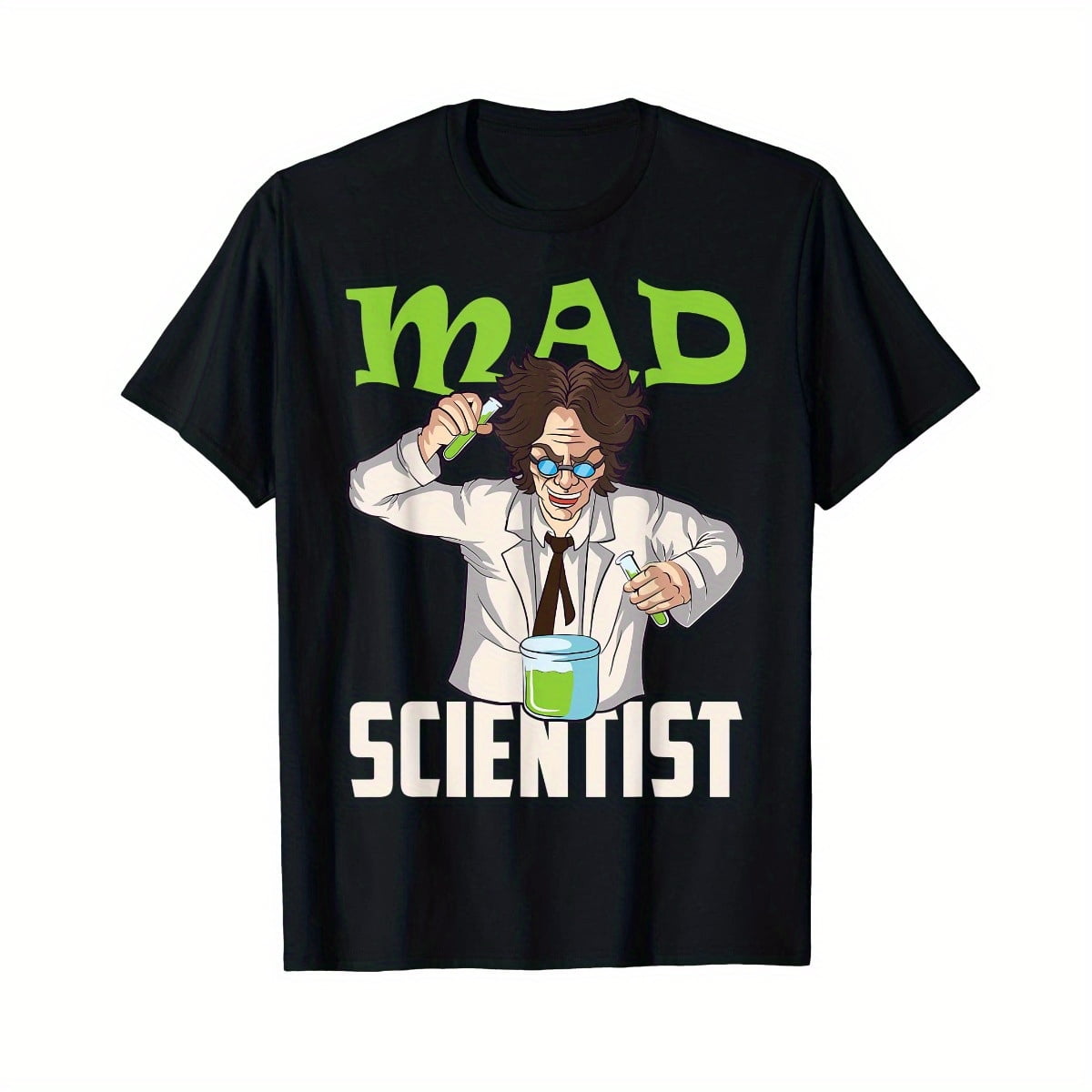 Mad Scientist Chemistry Chemist Humor Nerd Funny Science T-Shirt ...