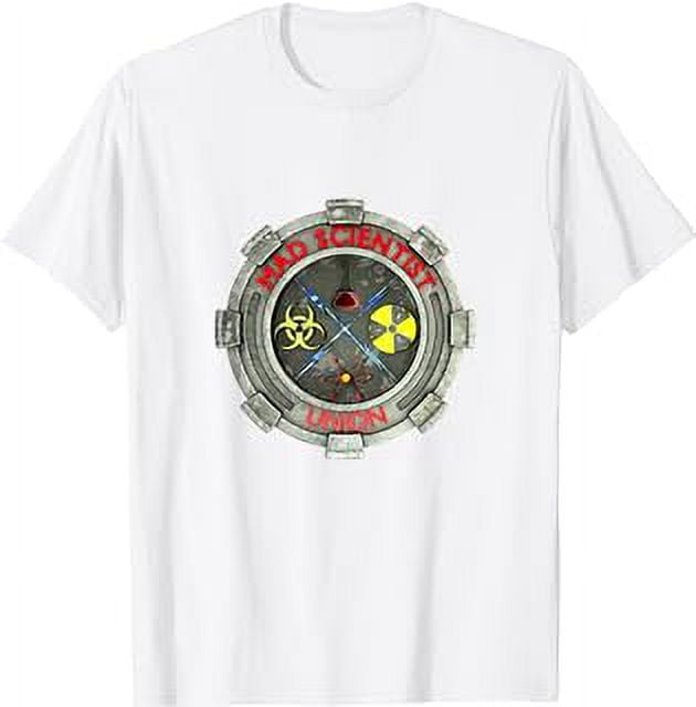 Mad Scientist Union Funny Science Nerd Chemistry Physics T-Shirt ...