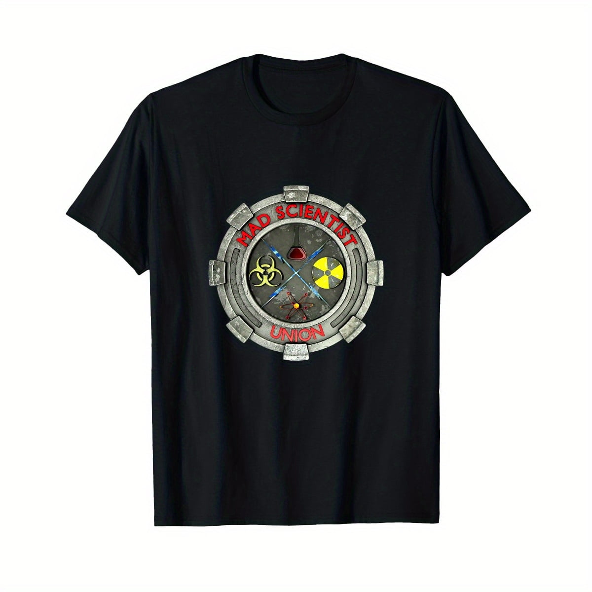 Mad Scientist Union Funny Science Nerd Chemistry Physics T-Shirt ...