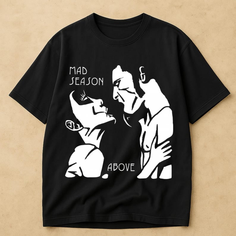 Mad Season Above T-Shirt, 90s Grunge Band Tee, Vintage Rock Shirt ...