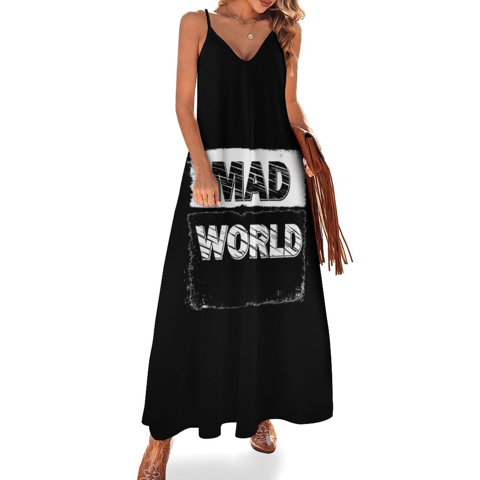 Mad World Sleeveless Dress summer woman dress 2024 women's clothing ...