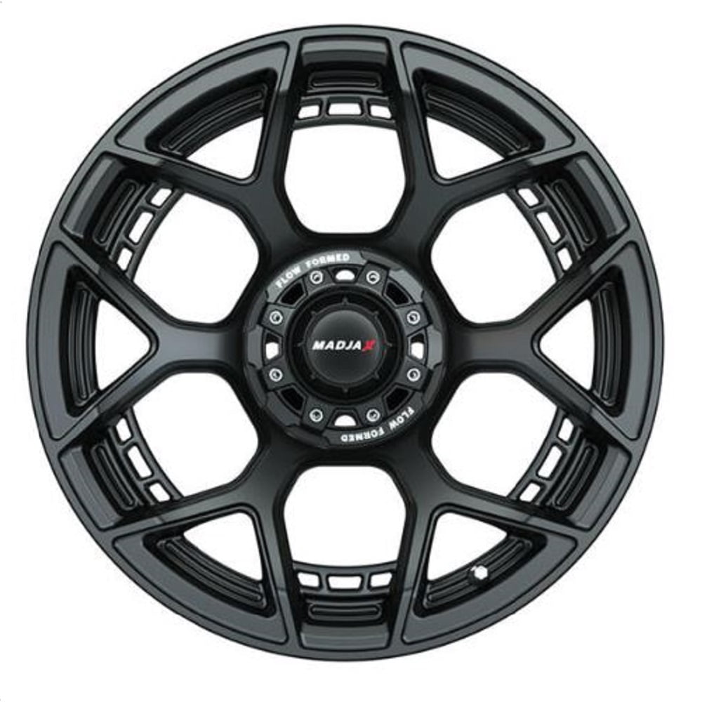 MadJax Flow Form Evolution 15x7 Golf Cart Wheel - Matte Black (3+4) [19 ...