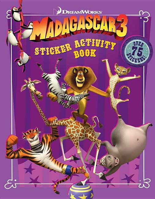 Madagascar 3: Sticker Activity Book (Paperback) by Unknown - Walmart.com