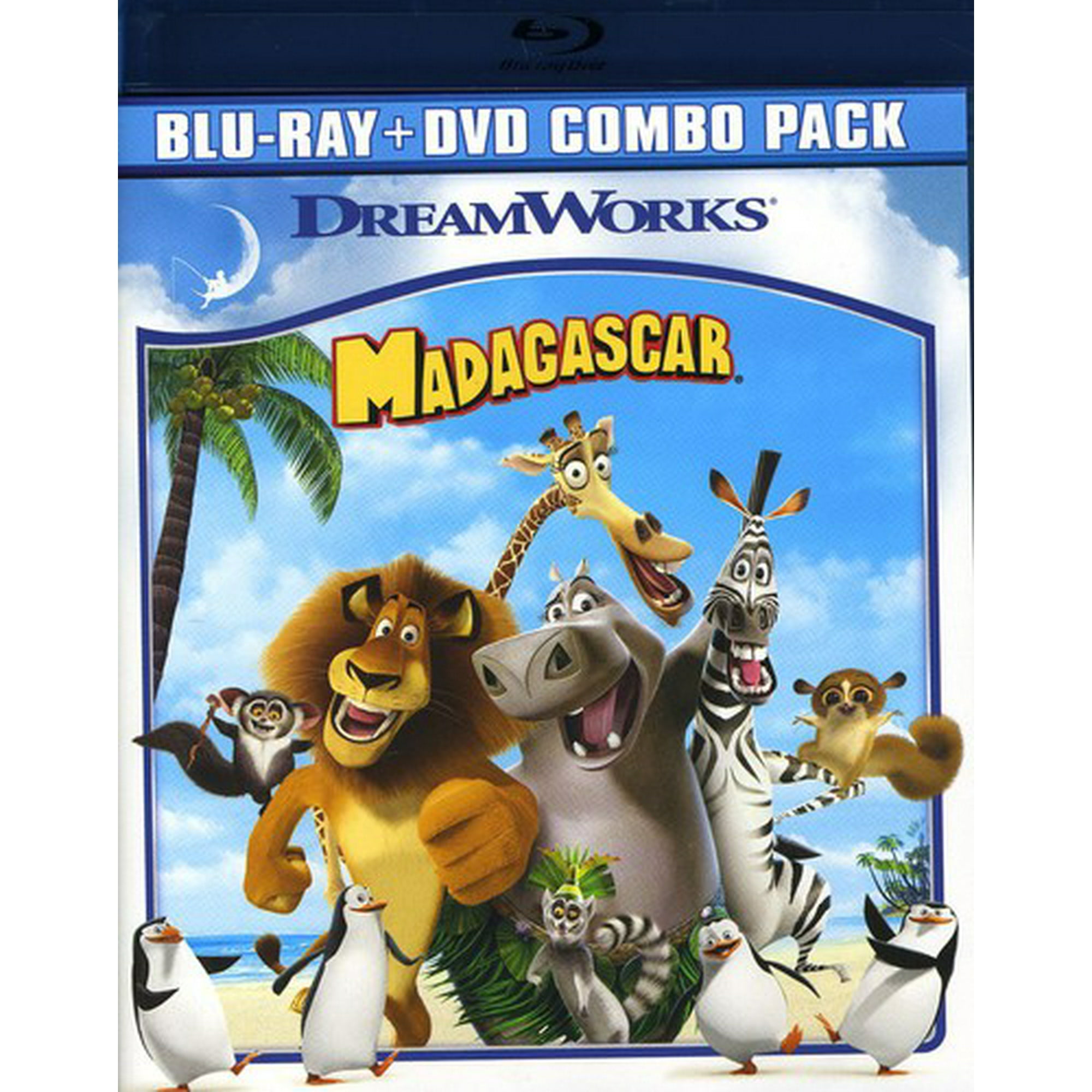 Madagascar Blu Ray Cover