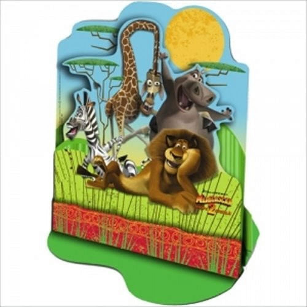 Madagascar 'Escape 2 Africa' Centerpiece (1ct) - Walmart.com