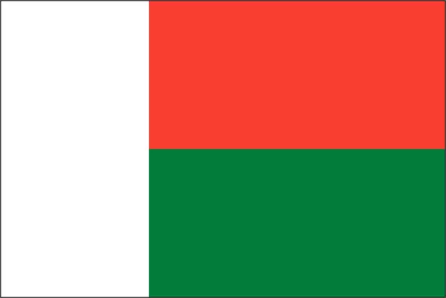 Madagascar Flag Sticker Phone Decal Water Bottle Stickers Car Decals ...