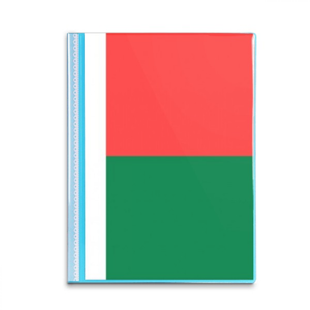 Madagascar National Flag Africa Country Book Sheet Protectors Portfolio ...