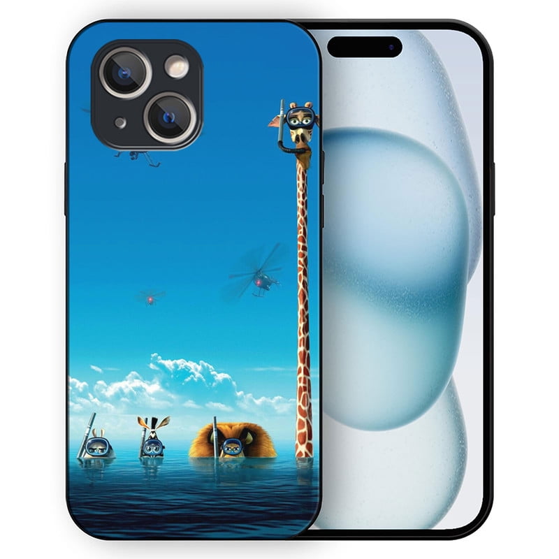 Madagascar Phone Case, for iPhone 13 Mini Phone case, featuring a print ...