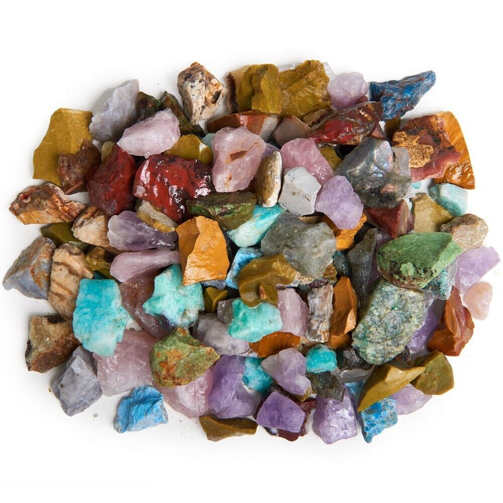 Madagascar Small Stone Mix - Rough Rocks for Tumbling - Wholesale Stone ...