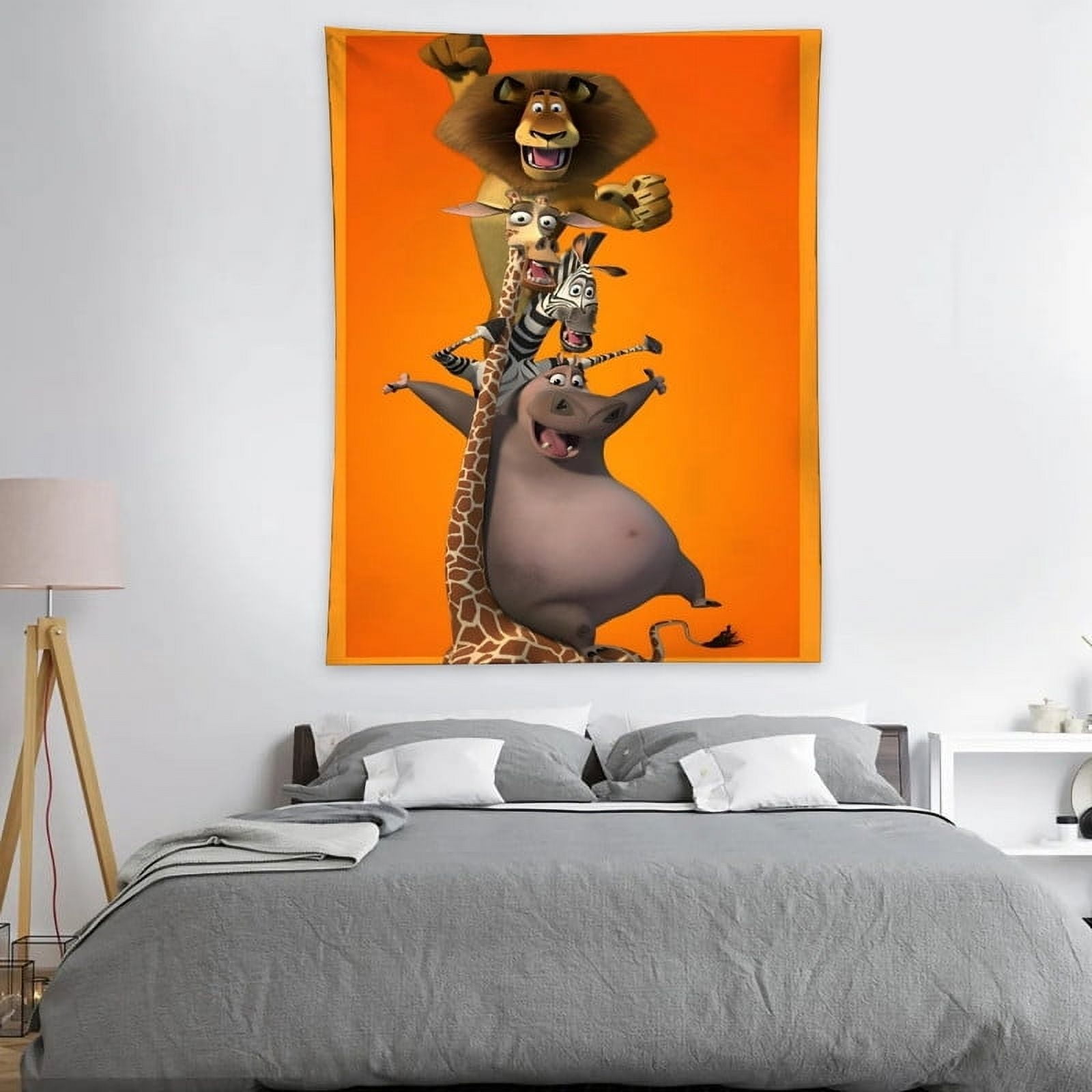 Madagascar Tapestry 40 x 60 Inches With Vivid Colors Realistic Details ...