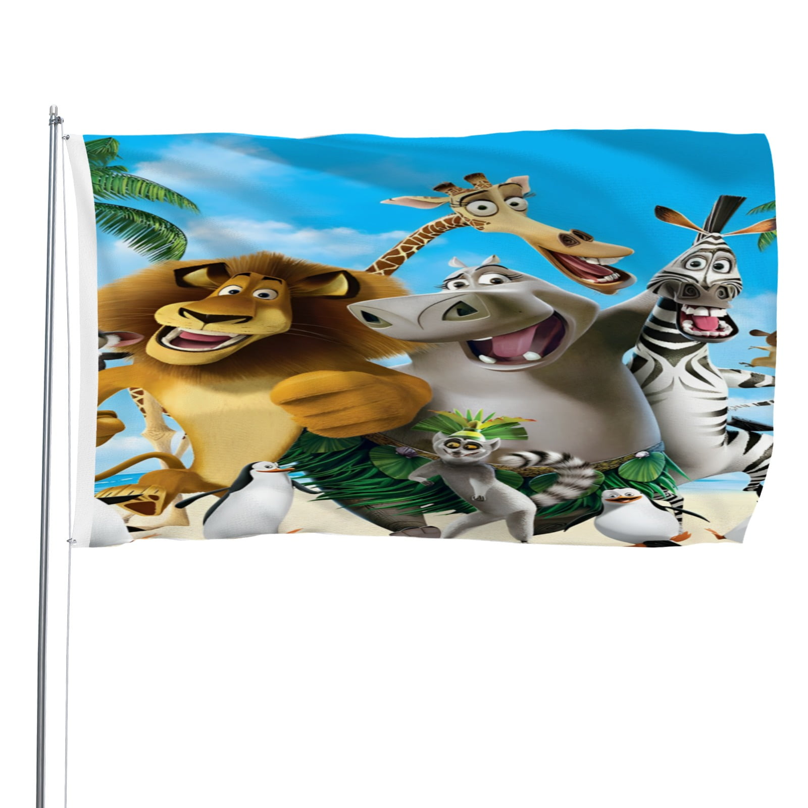 Madagascar flag perfect for outdoor decoration, can be hung indoors ...