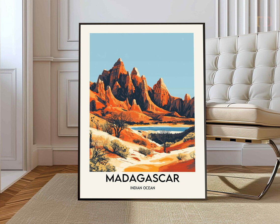 Madagascarmadagascar Print, Madagascar Photo, Madagascar Poster Print ...