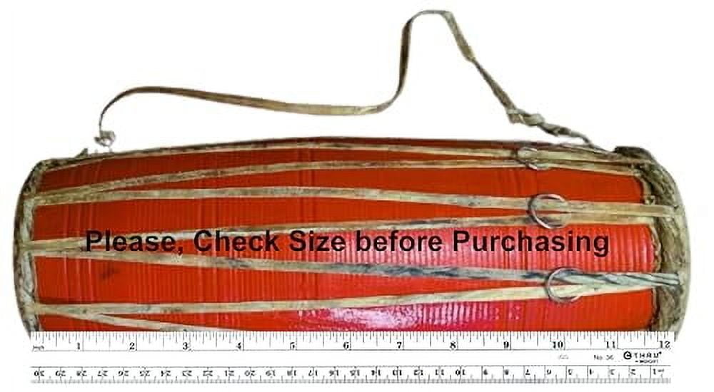 Madal Drum Wooden Nepali Folk Instrument Authentic Design 12 IN Drum ...