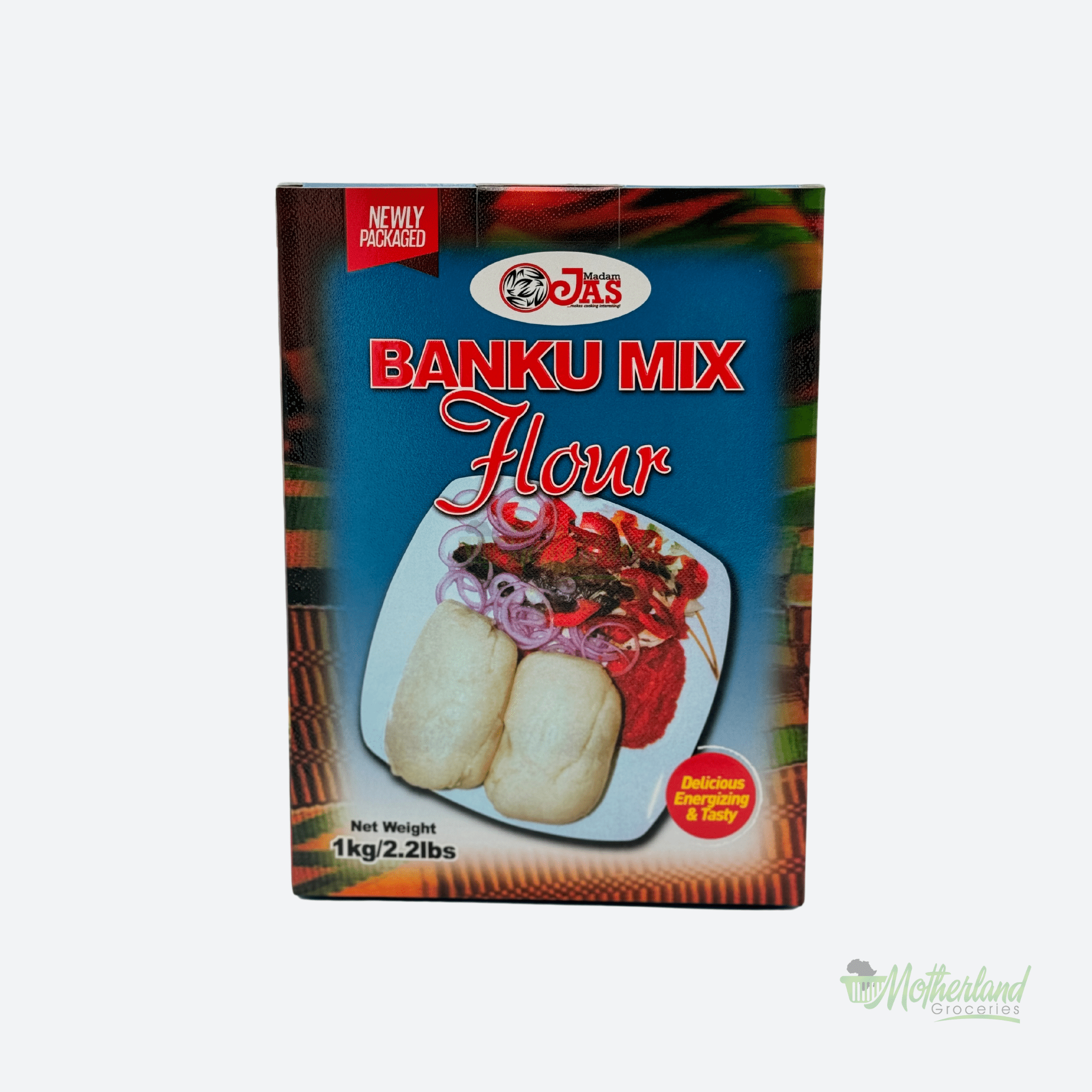 Madam Jas Banku Mix Flour 2.2lbs - Walmart.com