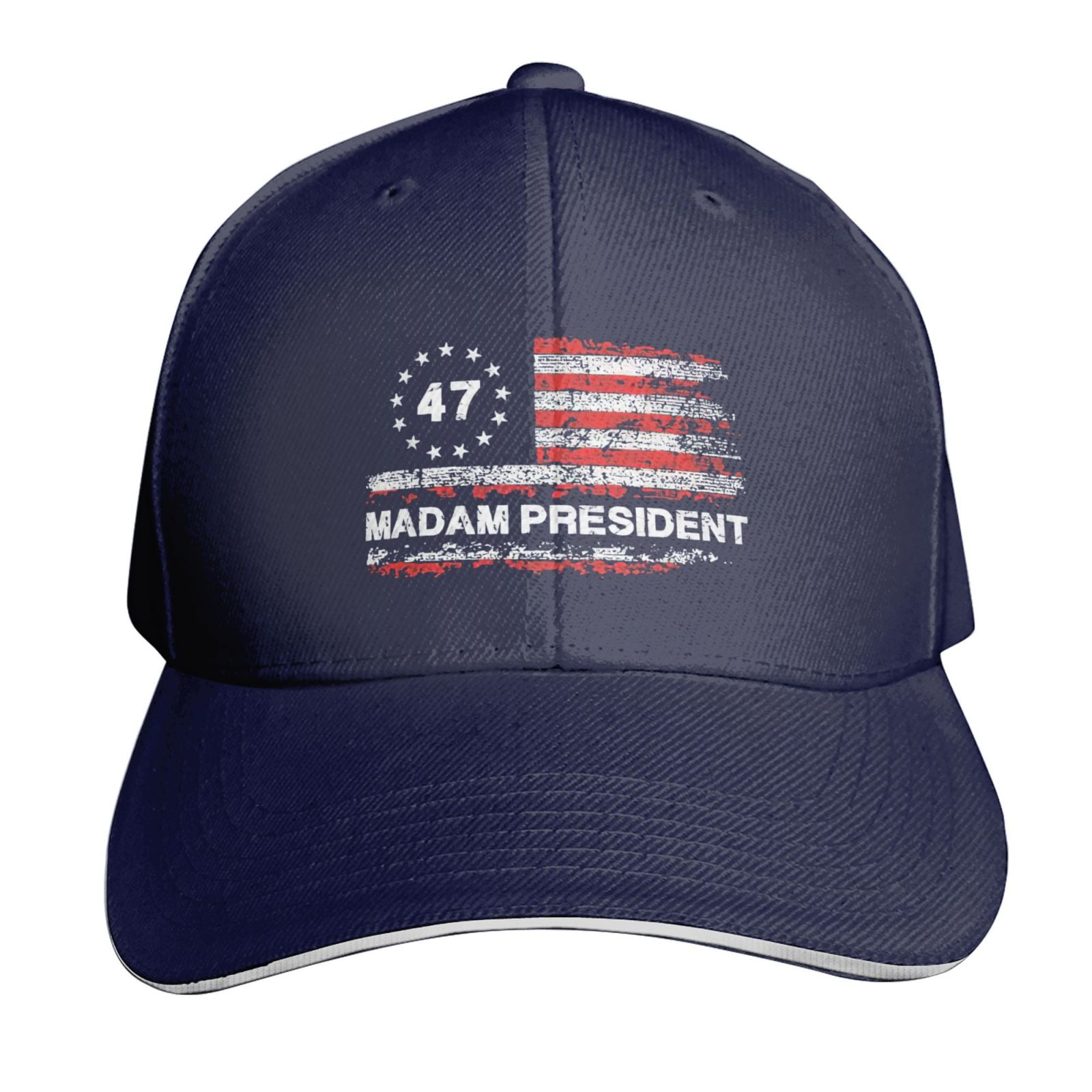 Madam President 47 2024 US Flag Baseball Caps for Women Men Hip-Hop Hat ...