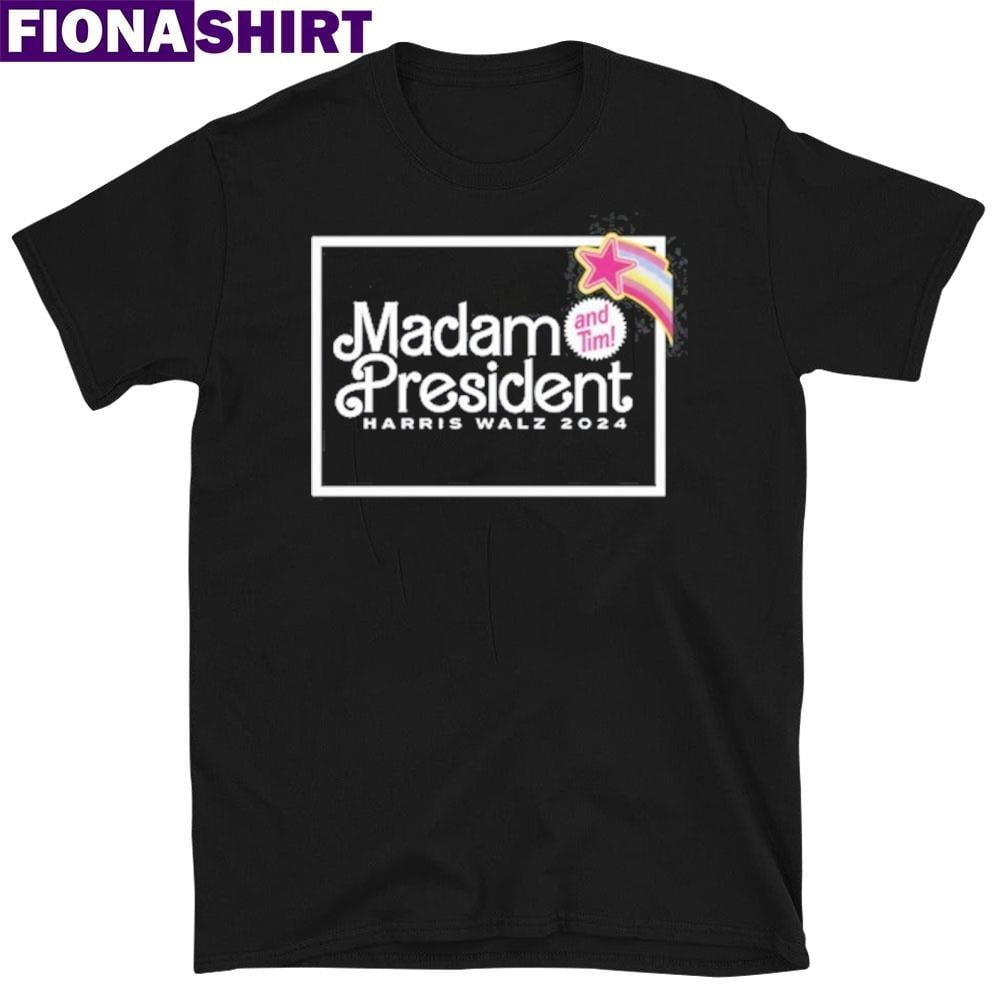 Madam President Harris Walz 2024 And Tim Shirt - Walmart.com