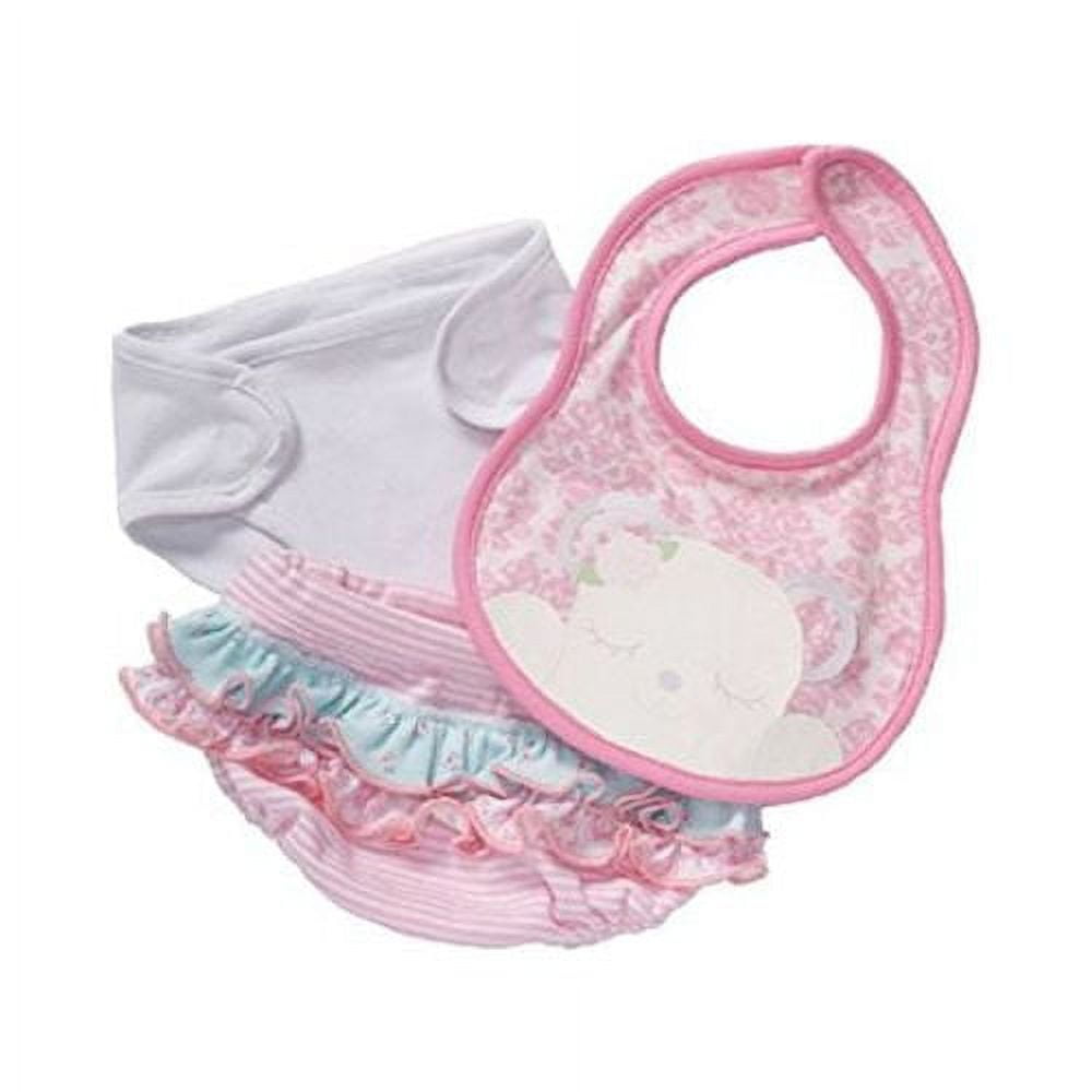 Madame Alexander Play Pack - Adorable Bloomers with Ruffles and Bib - Walmart.com