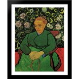 Madame Augustine Roulin 28x34 Large Black Wood Framed Print Art by ...