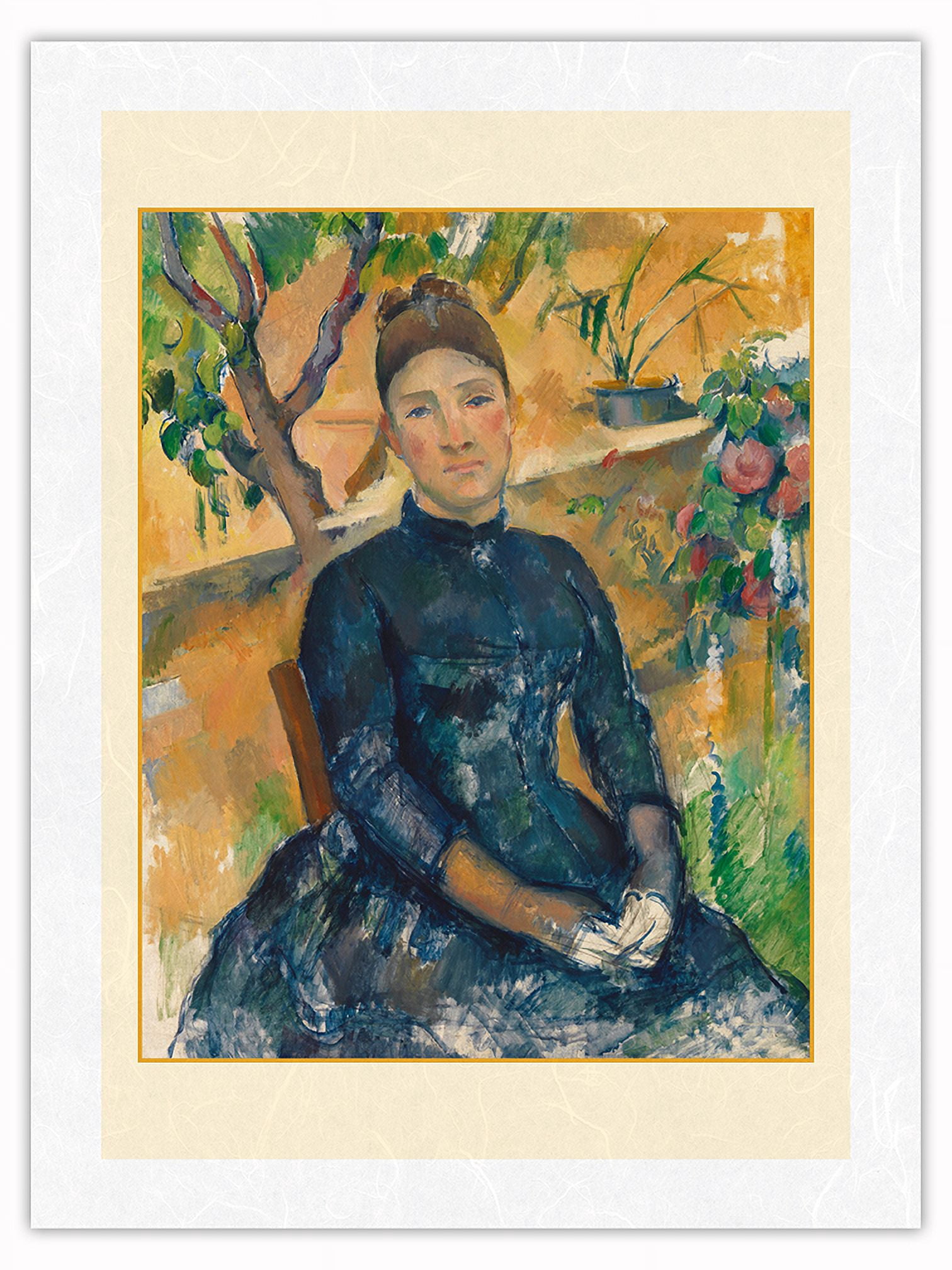 Madame Cézanne (Hortense Fiquet, 1850–1922) in the Conservatory - From ...
