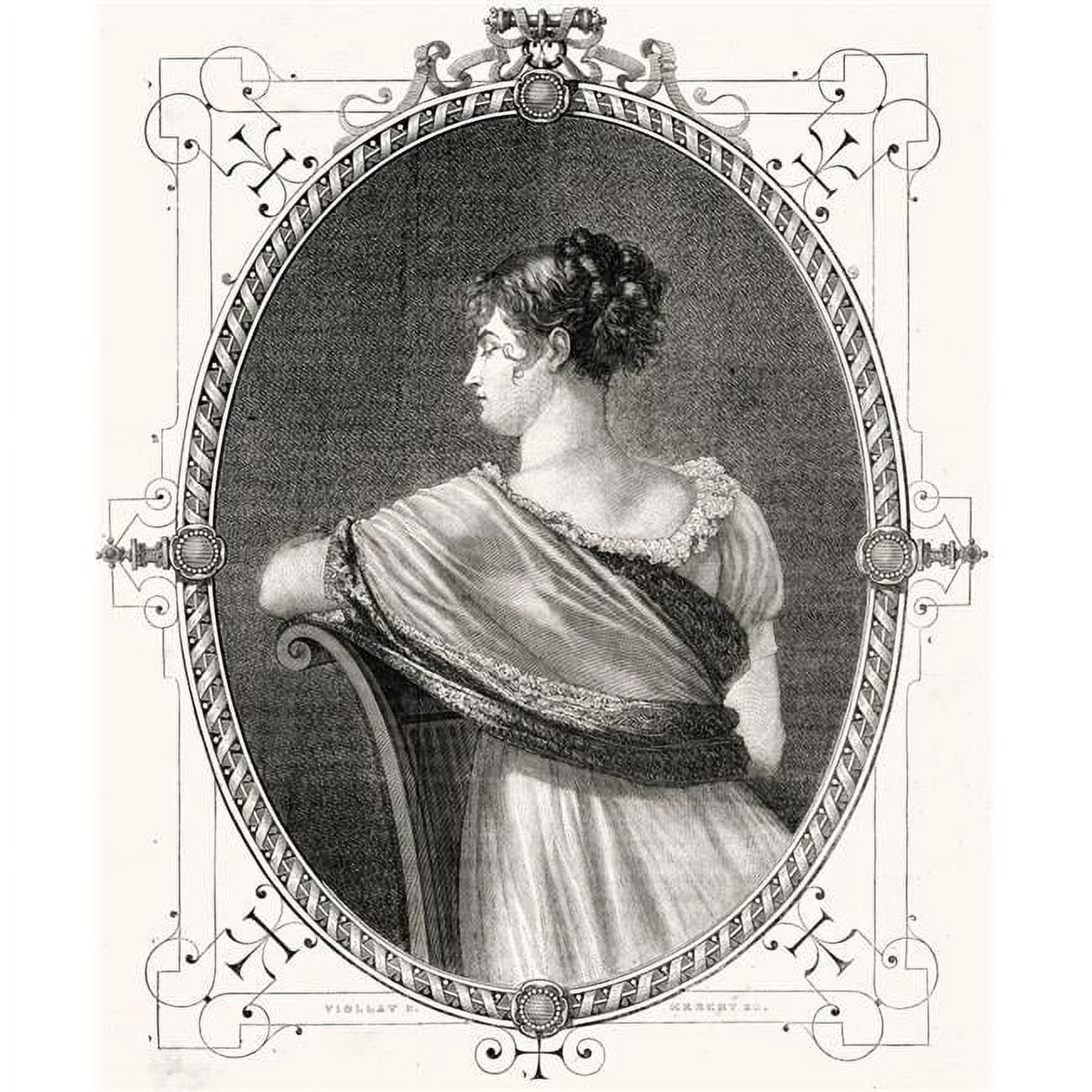 Madame Rcamier Jeanne Fran oise Julie Adla de Bernard Mme Rcamier Aka Juliette 1777-1849 ...