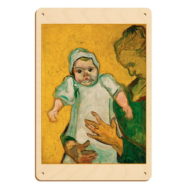 Madame Roulin and Her Baby Marcelle - From an Original Color Painting ...