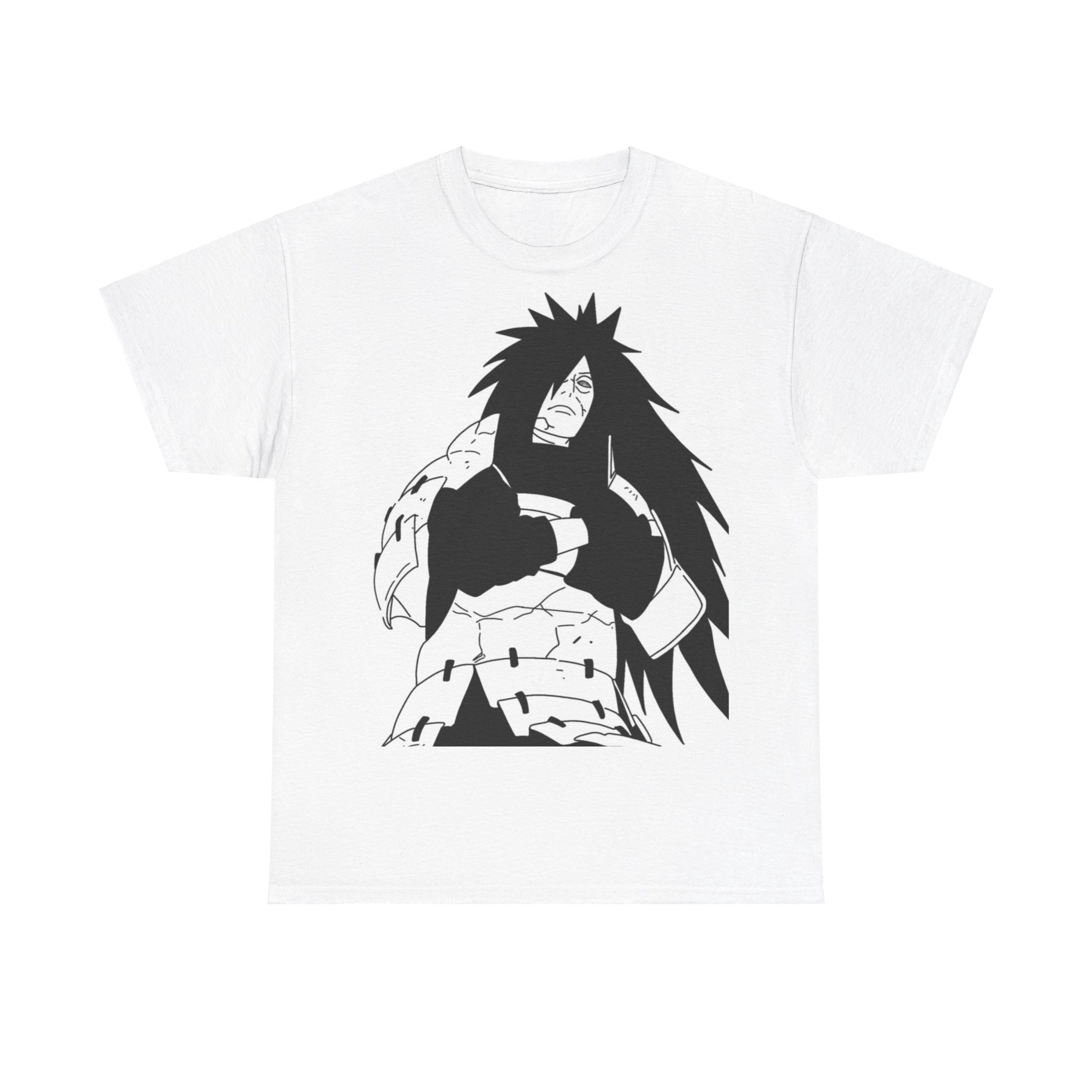 Madara Uchiha Susanoo White Unisex Heavy Cotton Tee shirt - Walmart.com
