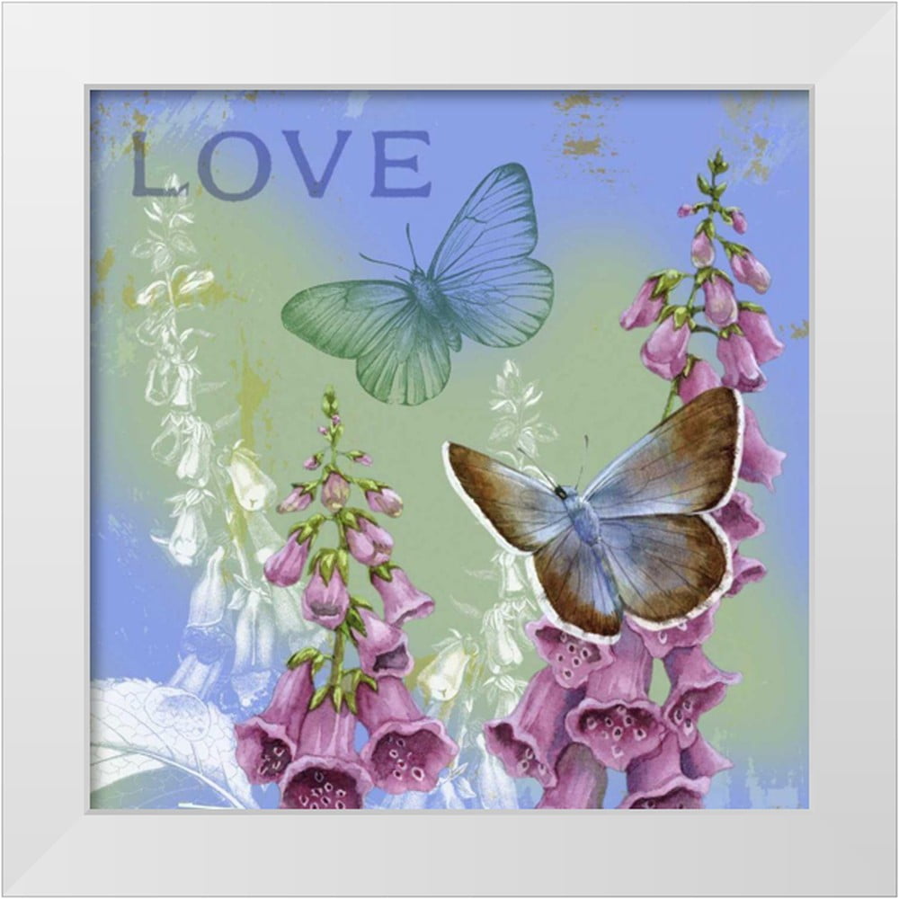 Maday, Jane 12x12 White Modern Wood Framed Museum Art Print Titled ...