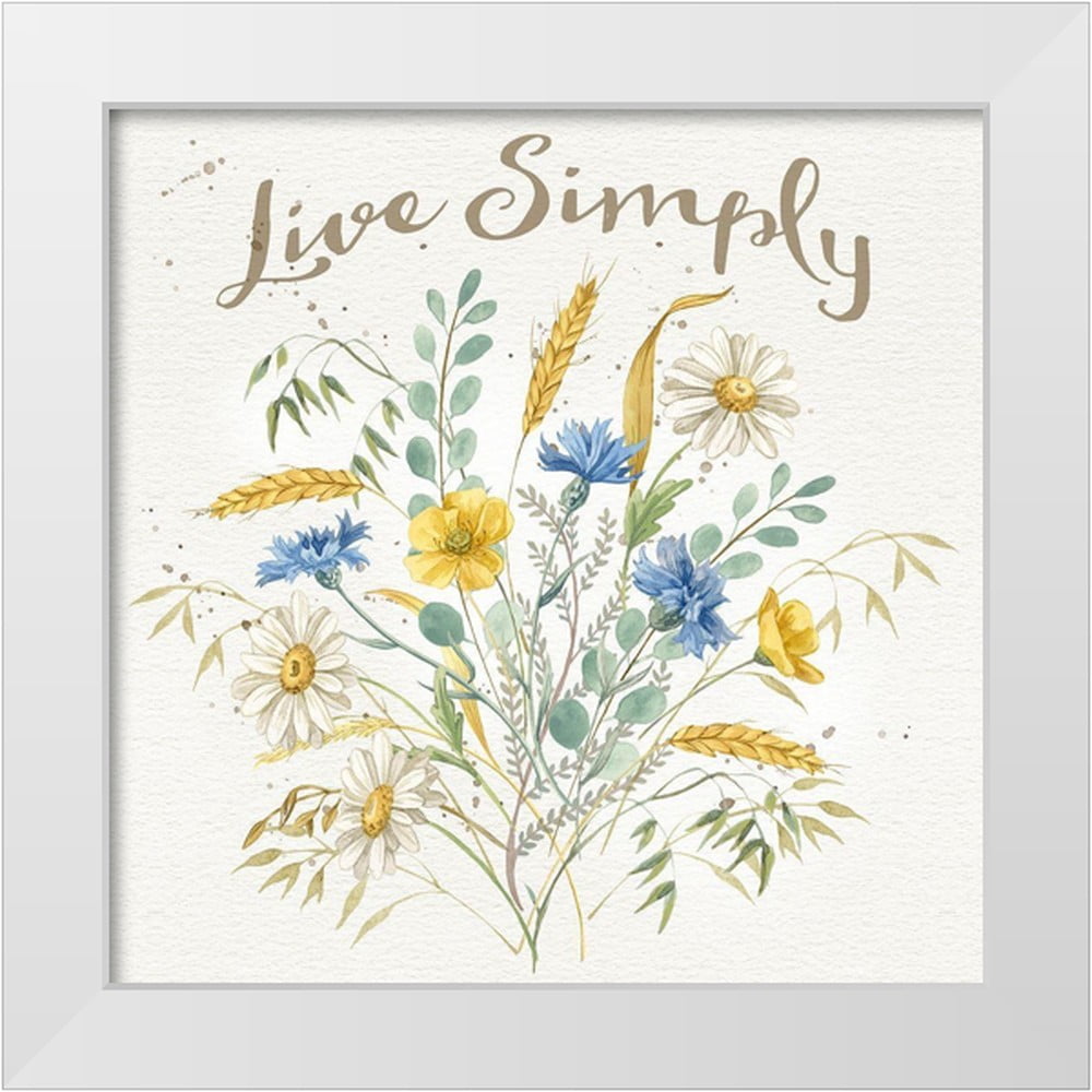 Maday, Jane 15x15 White Modern Wood Framed Museum Art Print Titled ...