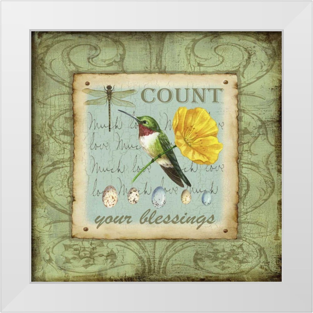 Maday, Jane 15x15 White Modern Wood Framed Museum Art Print Titled ...