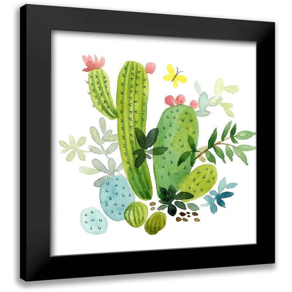Maday, Jane 20x20 Black Modern Framed Museum Art Print Titled - Happy ...