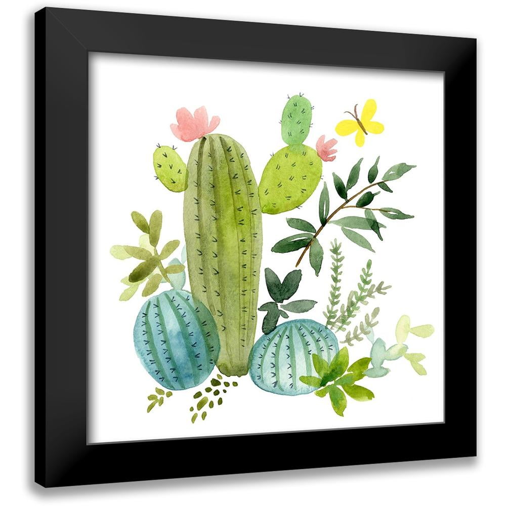 Maday, Jane 20x20 Black Modern Framed Museum Art Print Titled - Happy ...