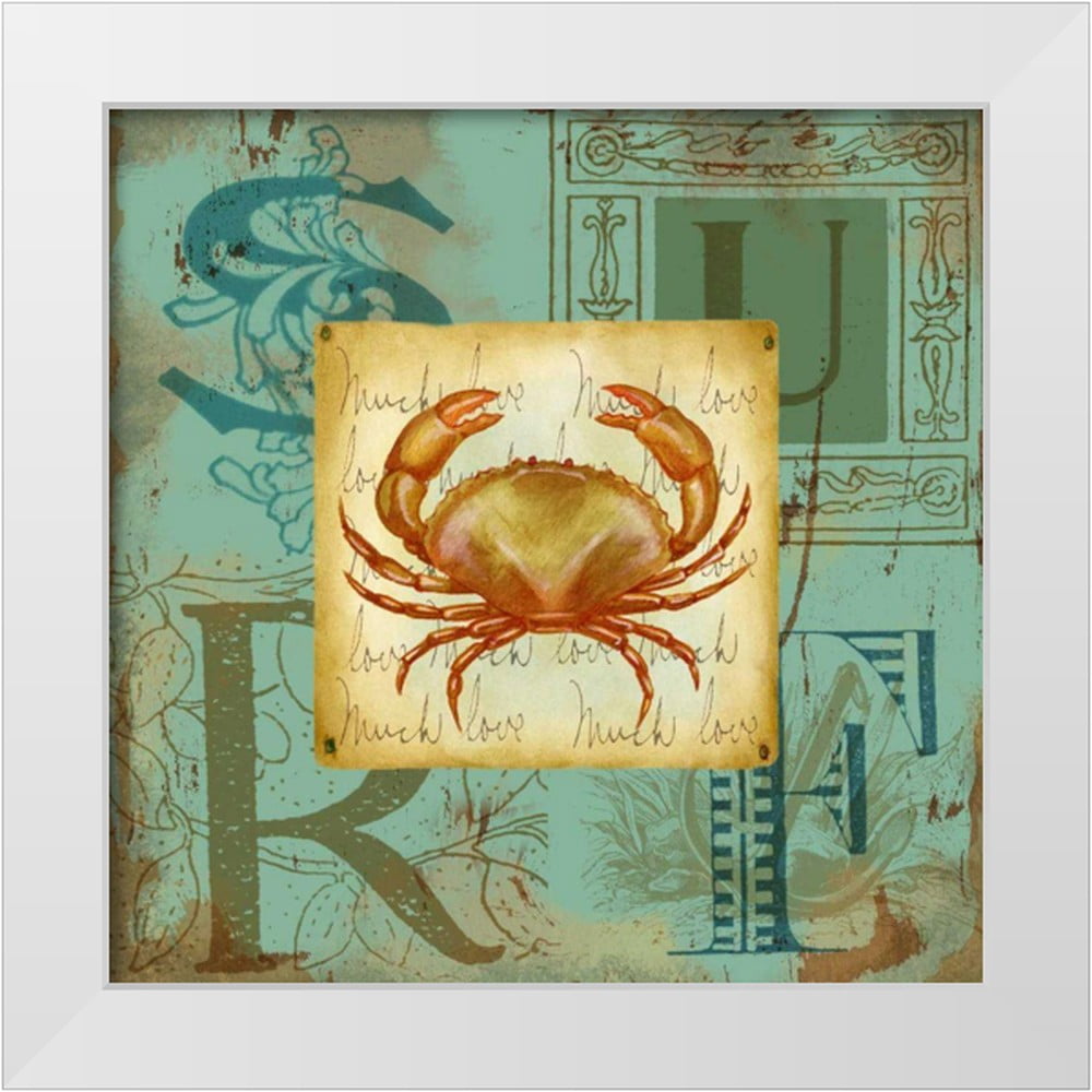 Maday, Jane 20x20 White Modern Wood Framed Museum Art Print Titled ...