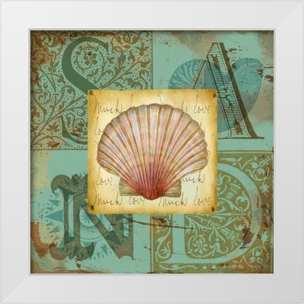 Maday, Jane 20x20 White Modern Wood Framed Museum Art Print Titled ...
