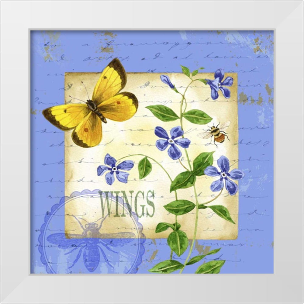 Maday, Jane 26x26 White Modern Wood Framed Museum Art Print Titled ...