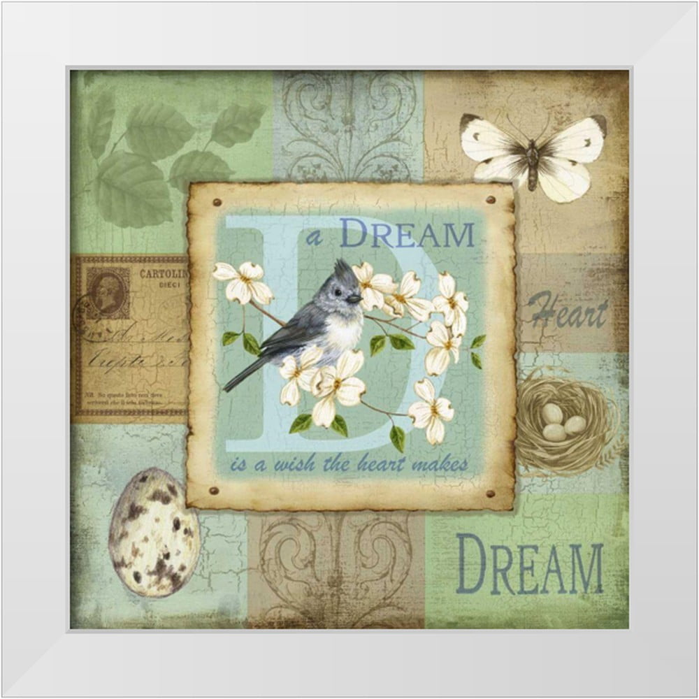 Maday, Jane 26x26 White Modern Wood Framed Museum Art Print Titled ...