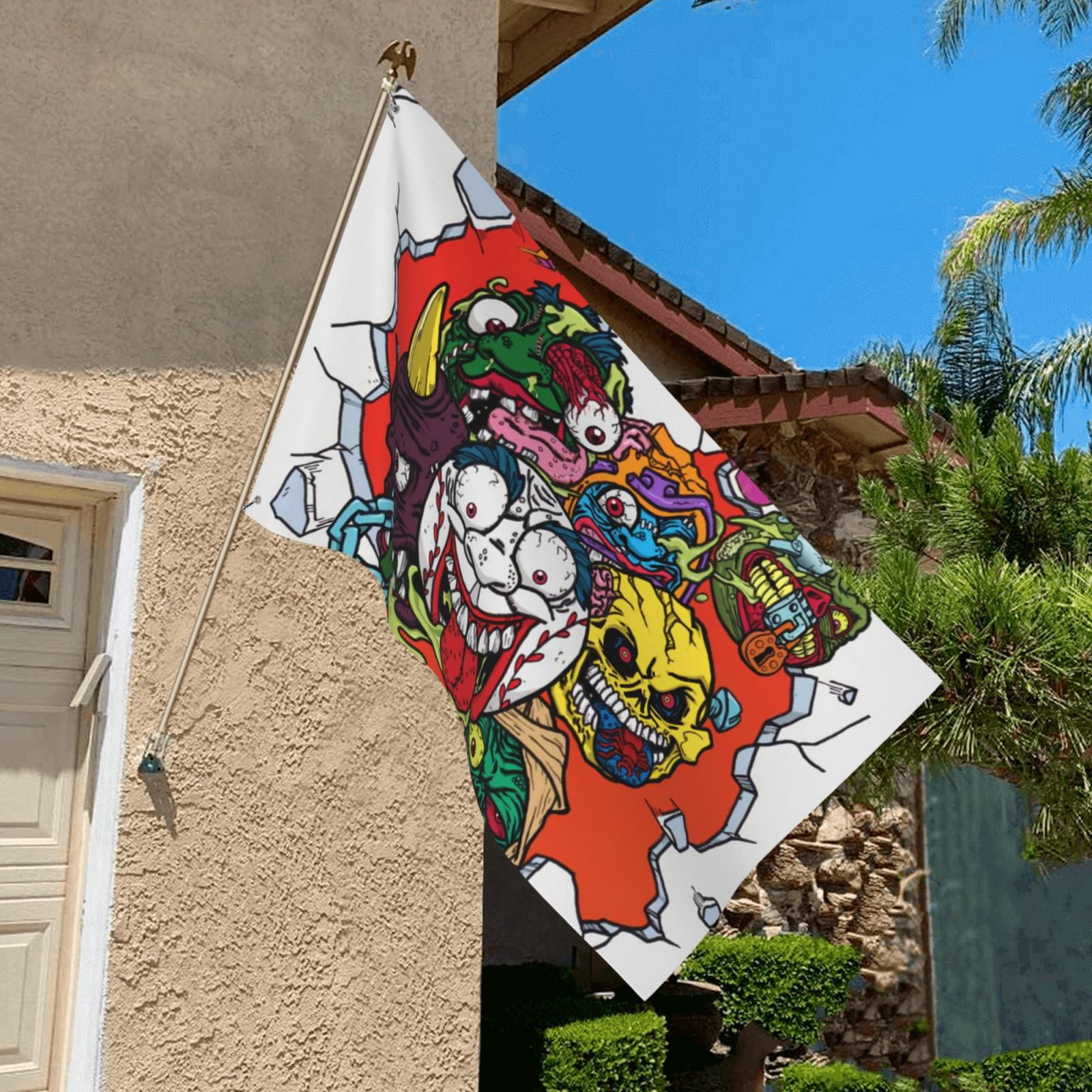 Madballs Garden Flag 3x5 Feet Indoor Decoration Flag Outdoor Courtyard ...