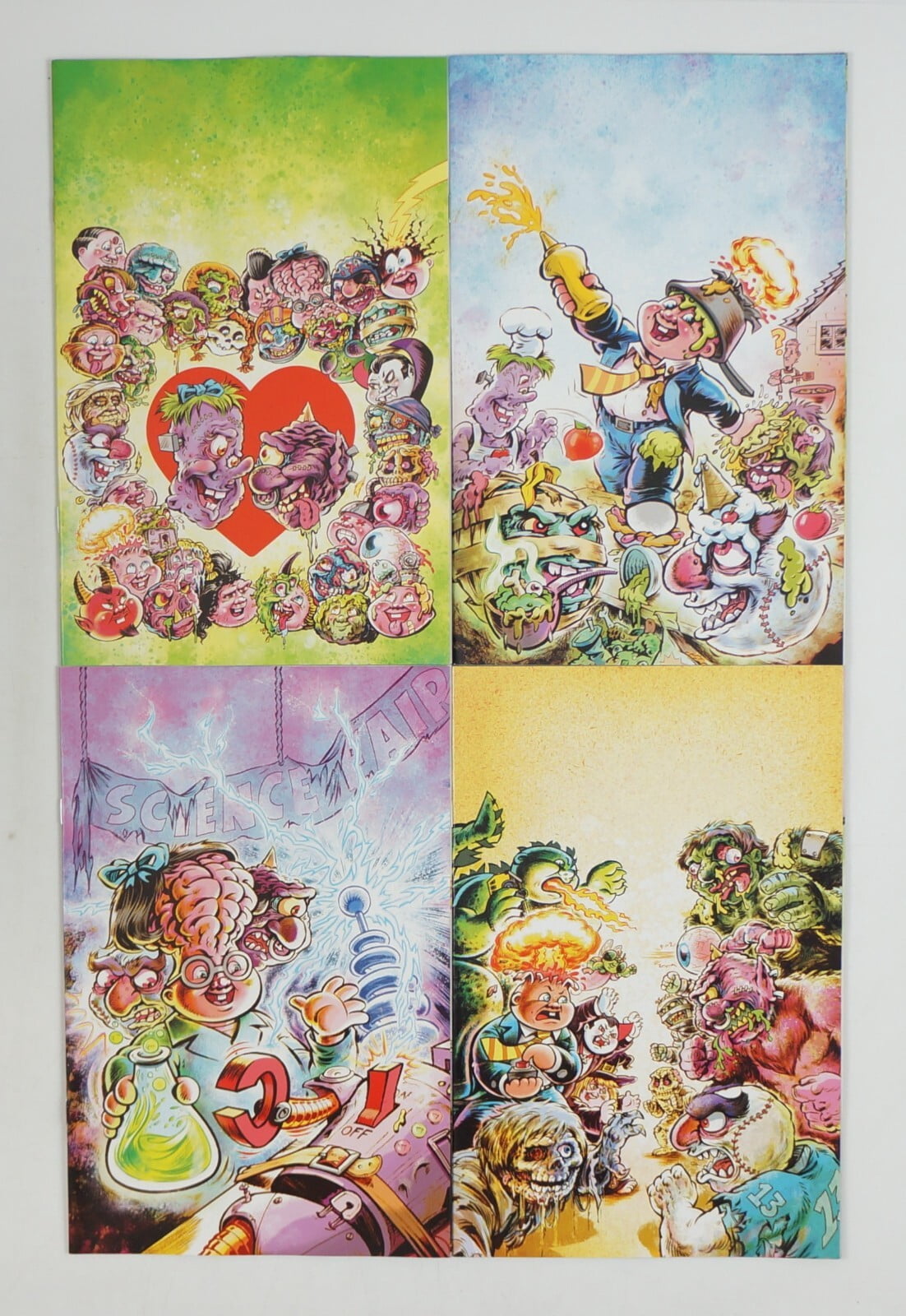 Madballs Vs Garbage Pail Kids #1-4 VF/NM complete series Crosby Virgin ...
