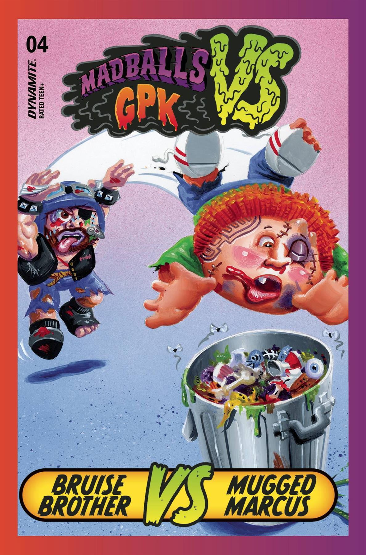 Madballs Vs Garbage Pail Kids #4 Cvr C Trading Card Dynamite Comic Book ...