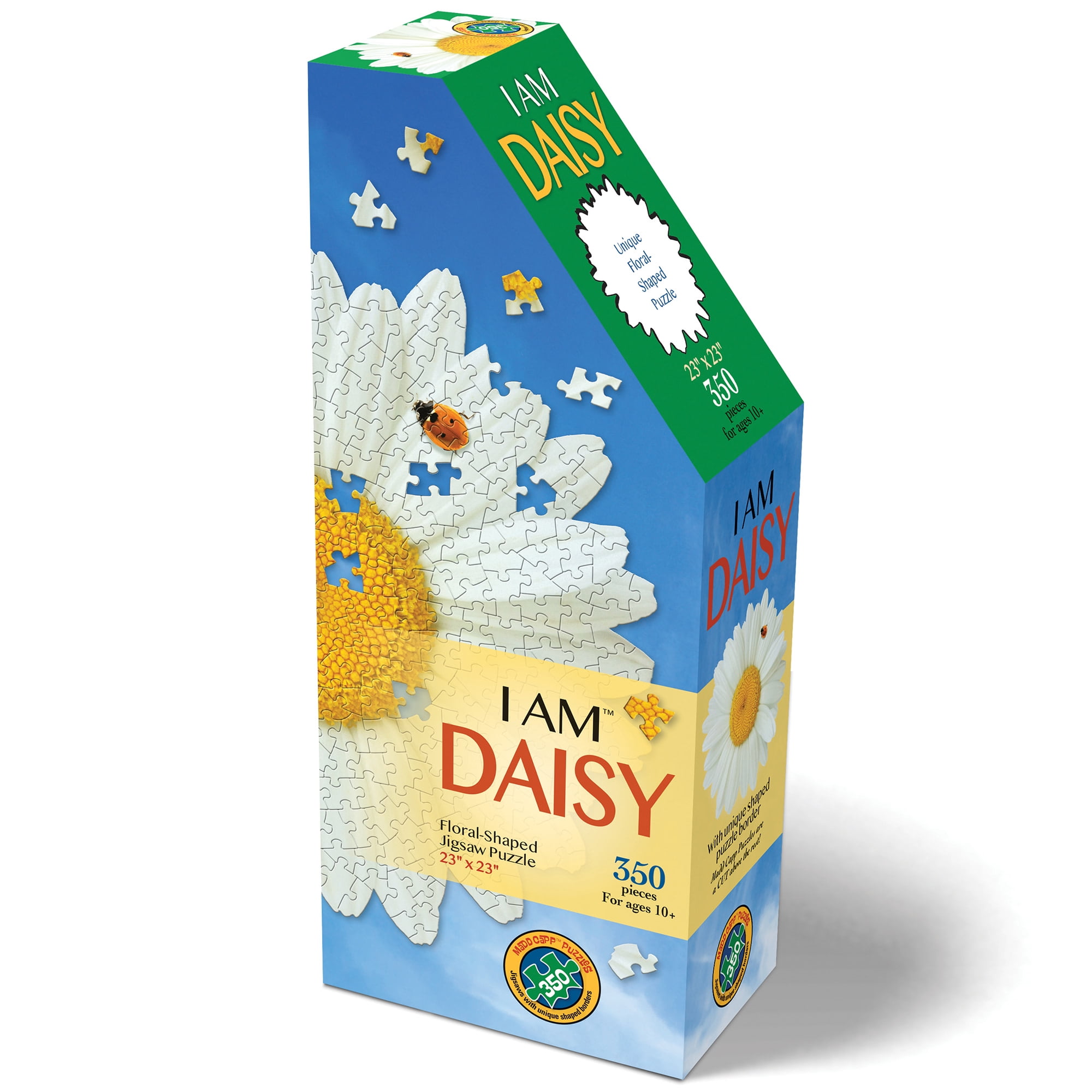 Madd Capp: I AM DAISY - 350 Piece Jigsaw Puzzle - Floral Shaped Puzzle ...