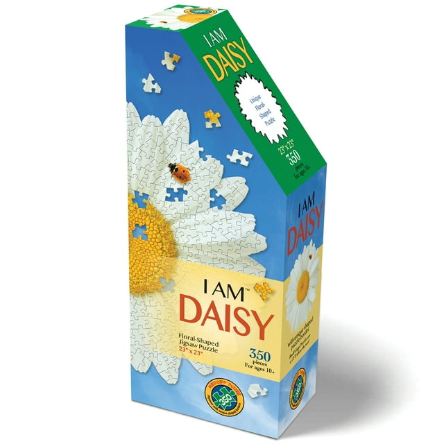 Madd Capp: I AM DAISY - 350 Piece Jigsaw Puzzle - Floral Shaped Puzzle ...