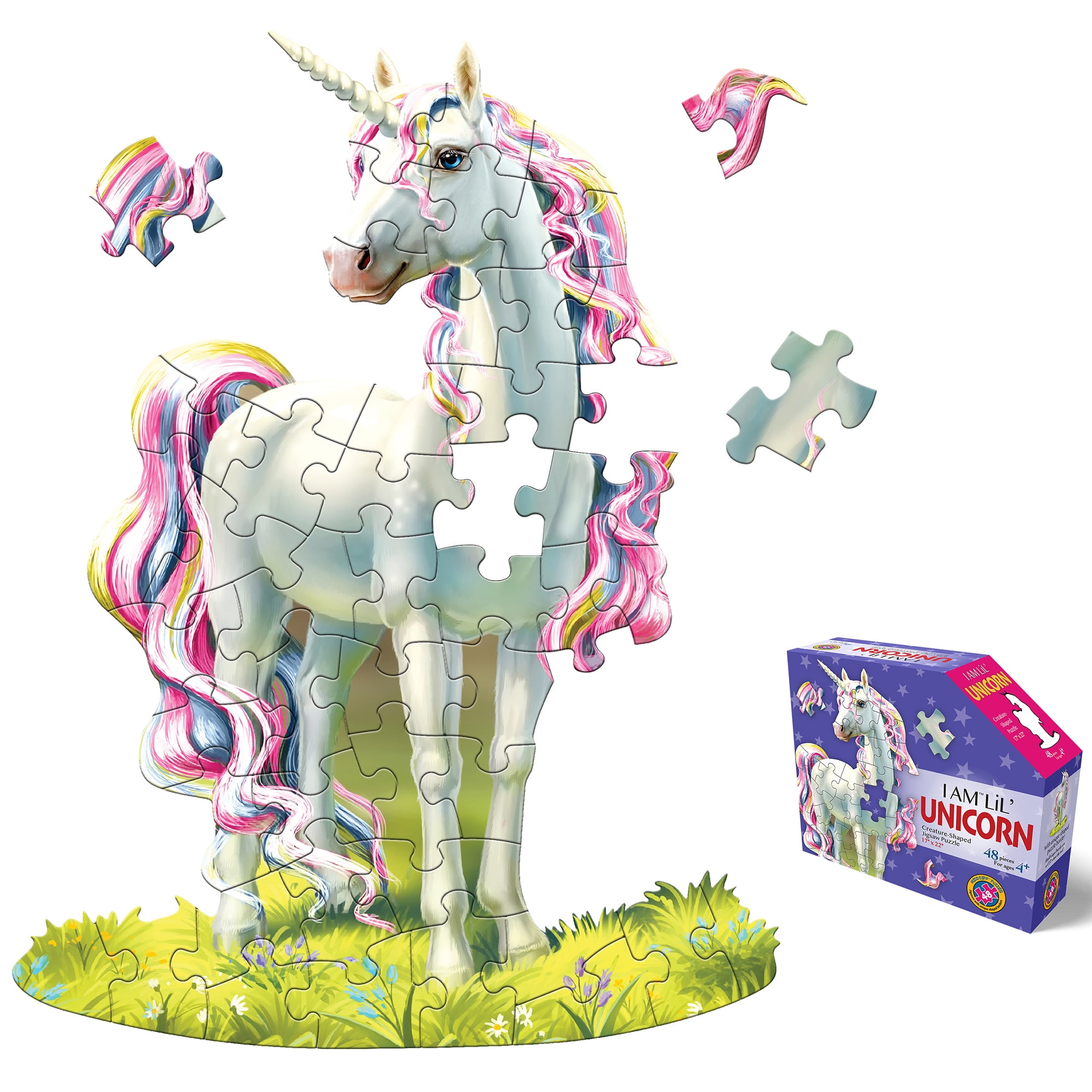Madd Capp: I Am LiL' Unicorn - 48 Piece Puzzle - Kids Magical Creature ...