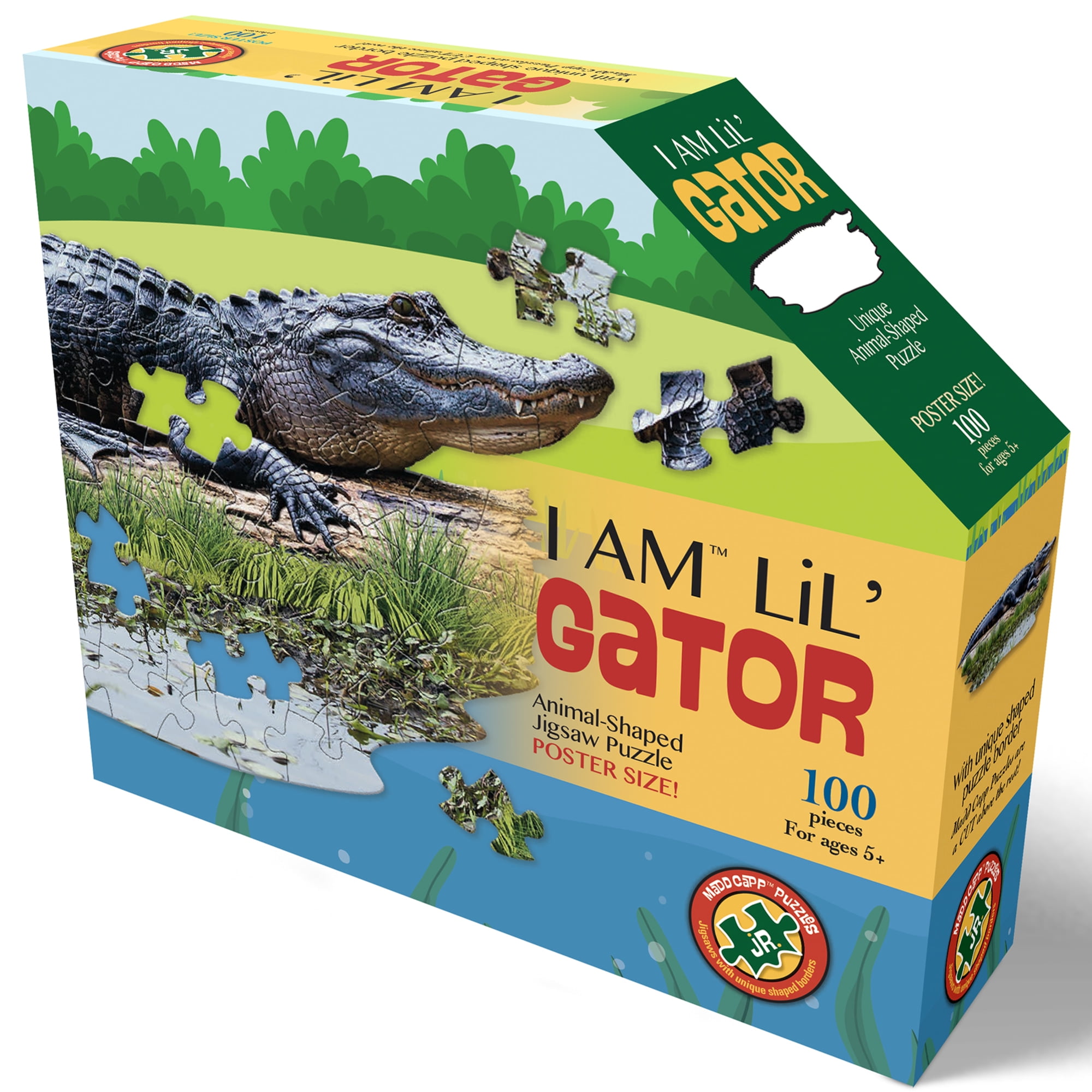 Madd Capp LiL' GATOR 100 Piece Jigsaw Puzzle For Ages 5+ - 4021 ...