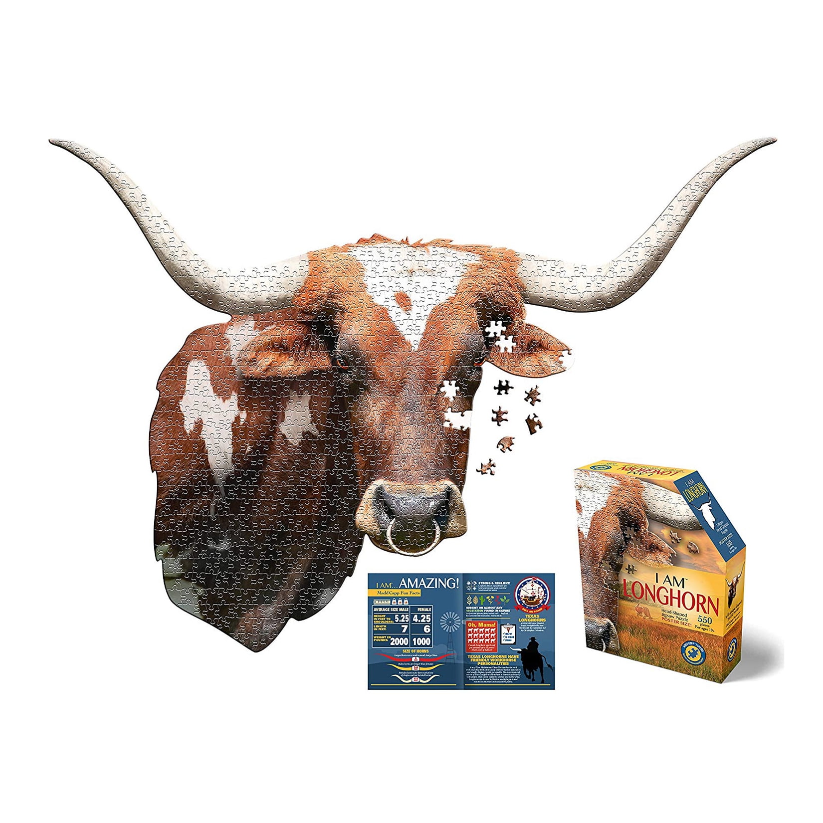 Madd Capp Puzzle - I Amlonghorn - Walmart.com