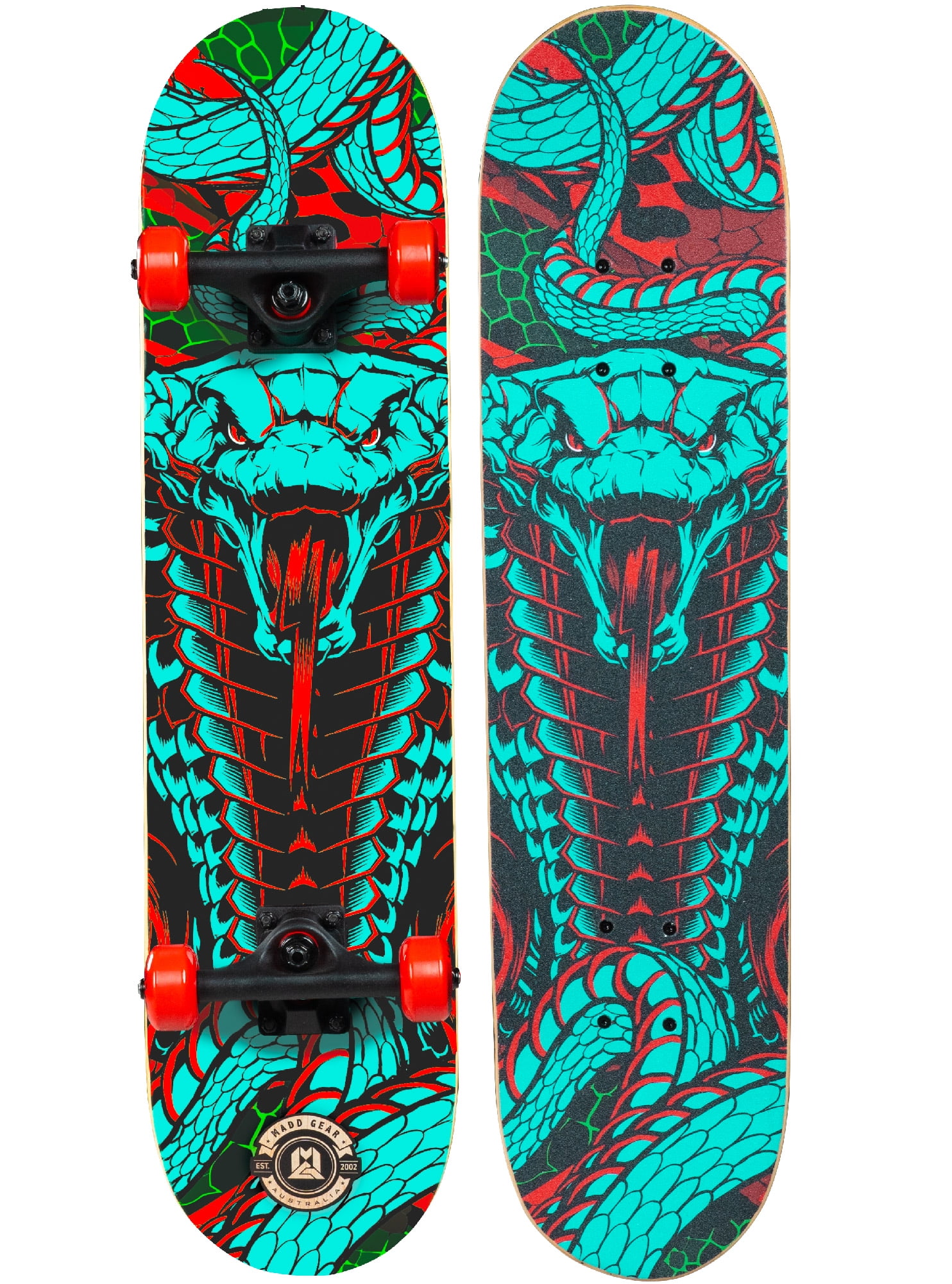 Beginner Skateboard for Kids and Teens – 31" Maple Deck – ABEC-5 Bearings – Easy to Ride – Madd ...