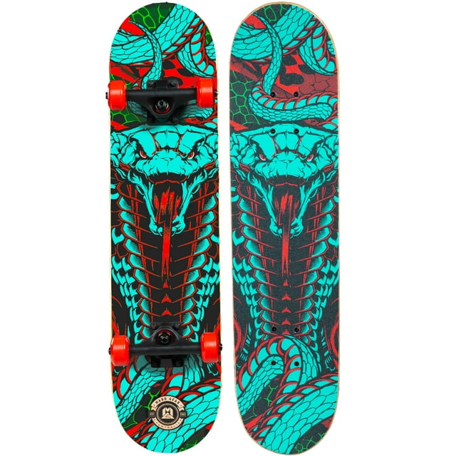 Beginner Skateboard for Kids and Teens – 31" Maple Deck – ABEC-5 ...