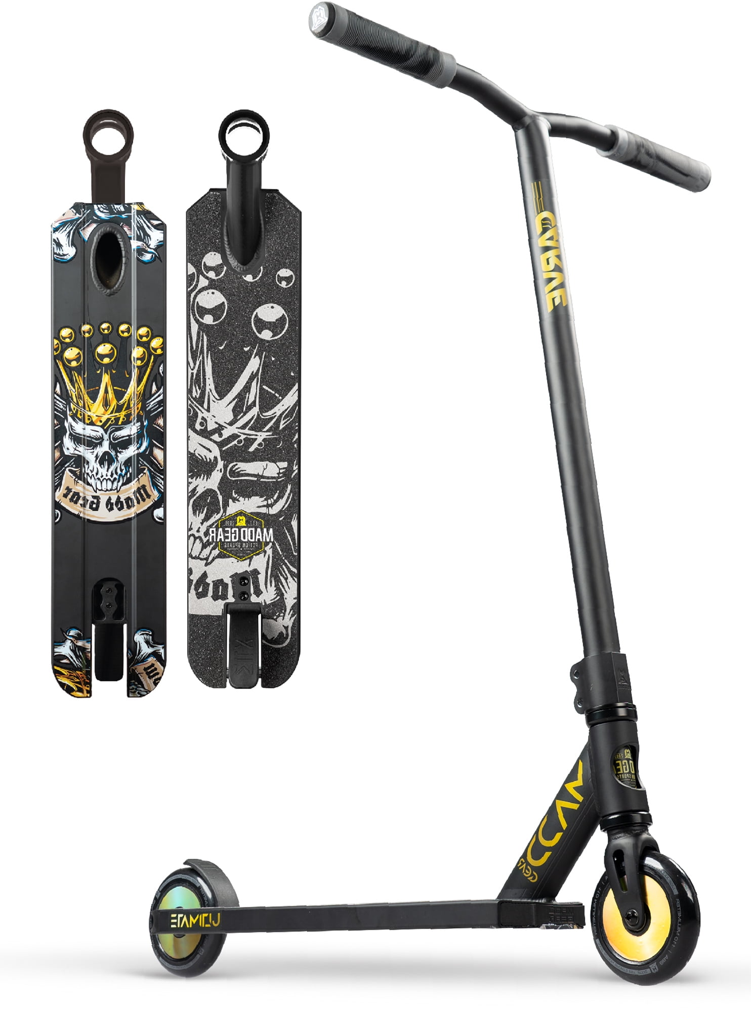 Madd Gear Carve Elite Pro Stunt Scooter - Strong Lightweight Aircraft ...