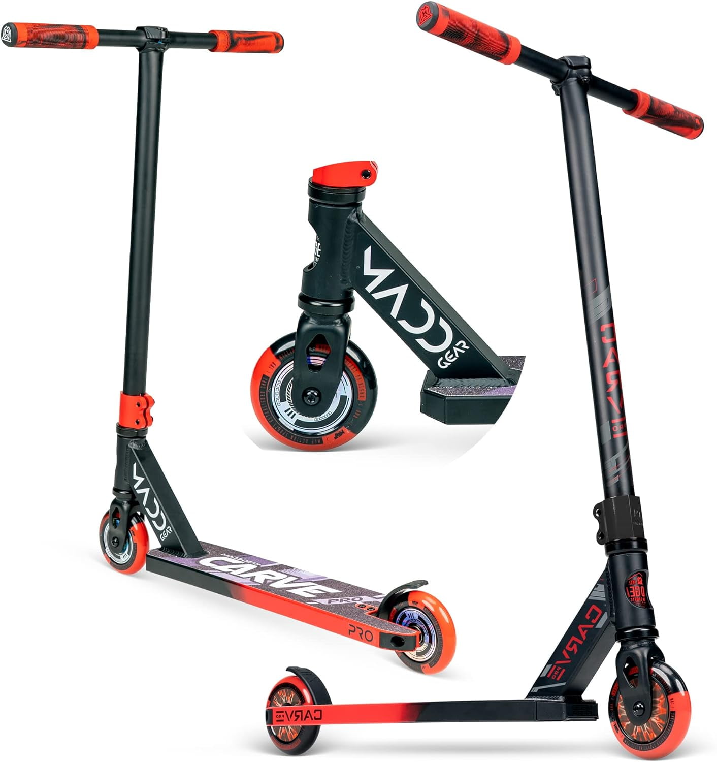 Madd Gear Carve Pro Scooter Complete - Stunt Scooter for Kids 6 Years ...
