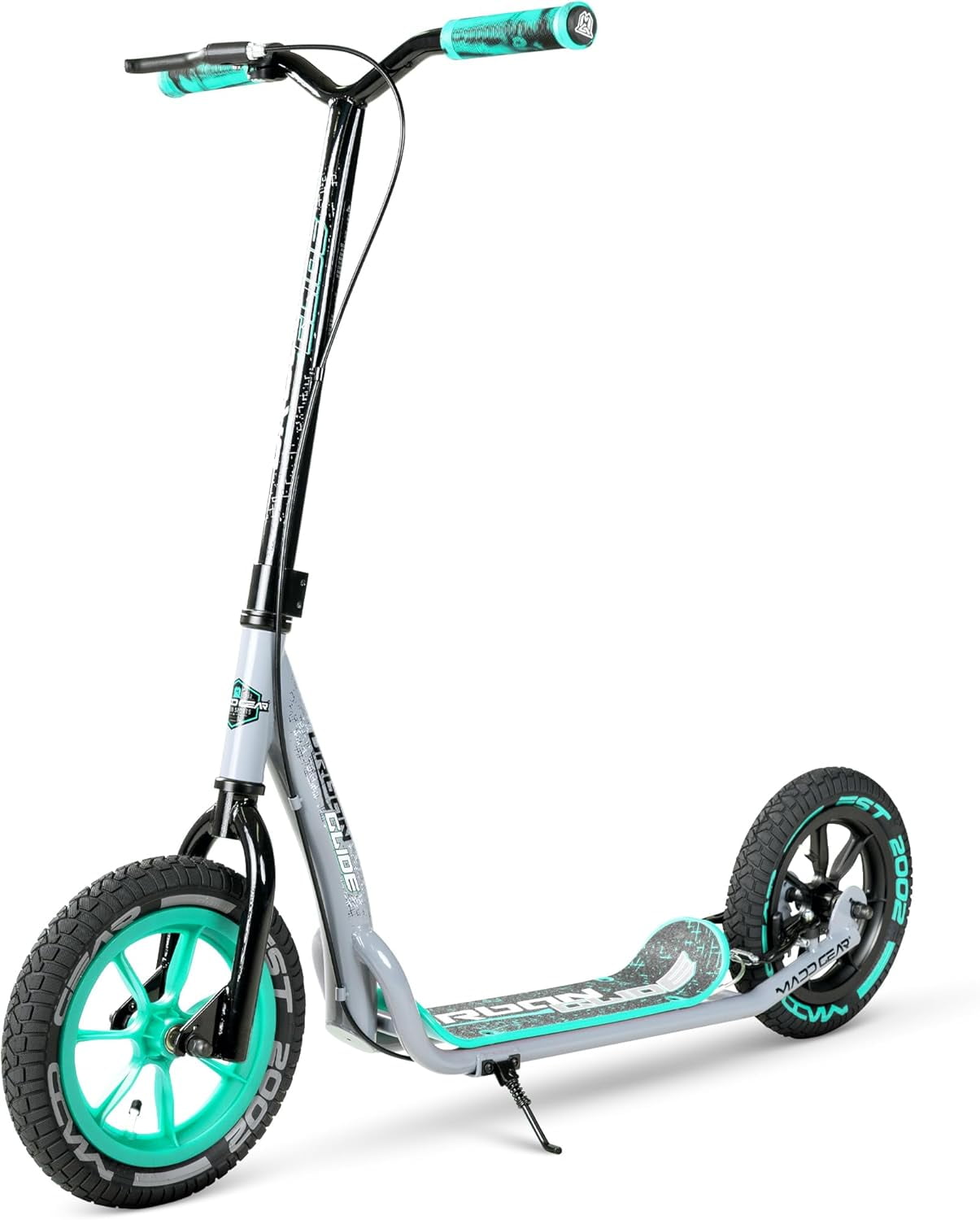 Madd Gear Urban Glide Commuter Kick Scooter - Huge 12" Air-Filled Tires ...