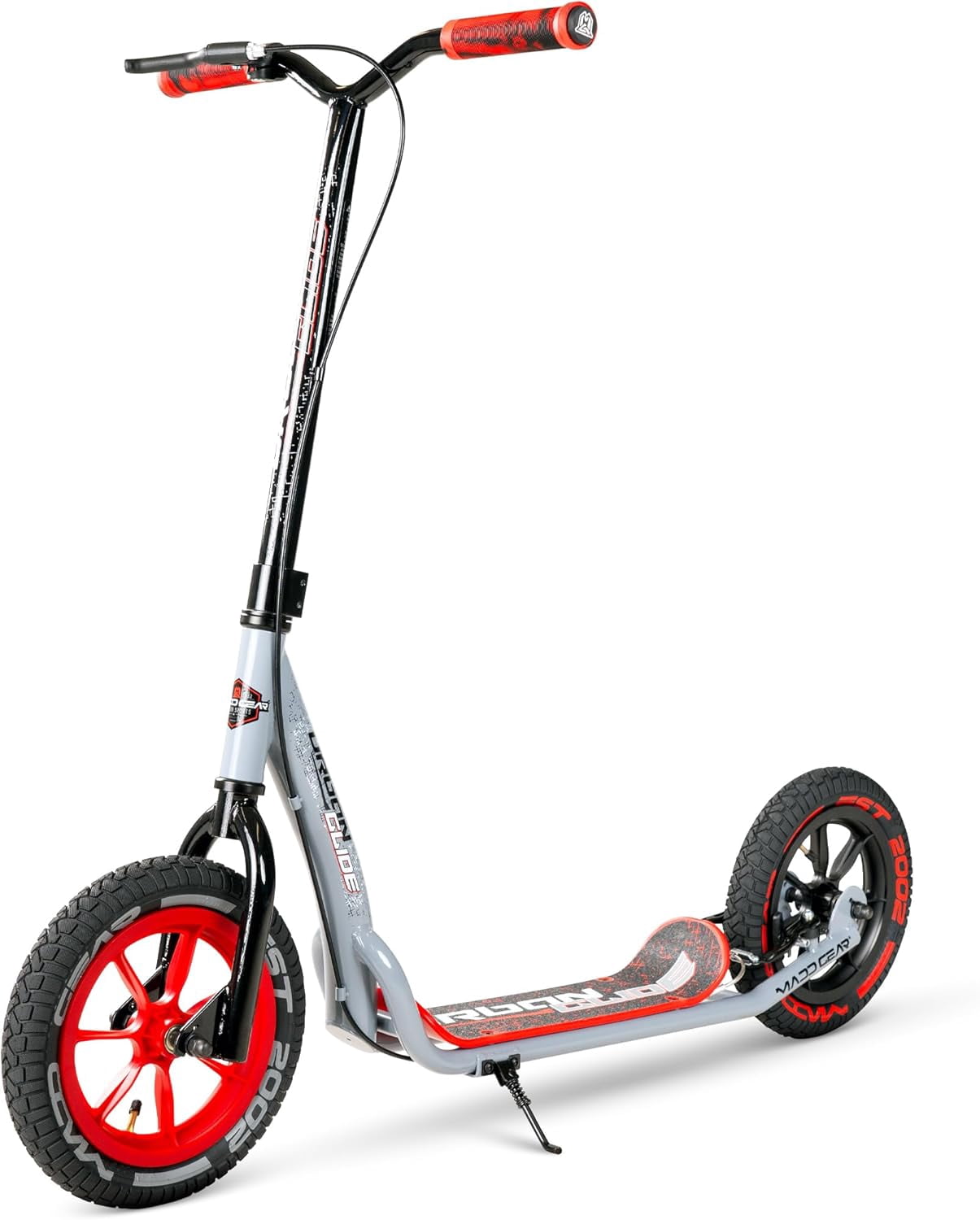 Madd Gear Urban Glide Commuter Kick Scooter - Huge 12" Air-Filled Tires ...